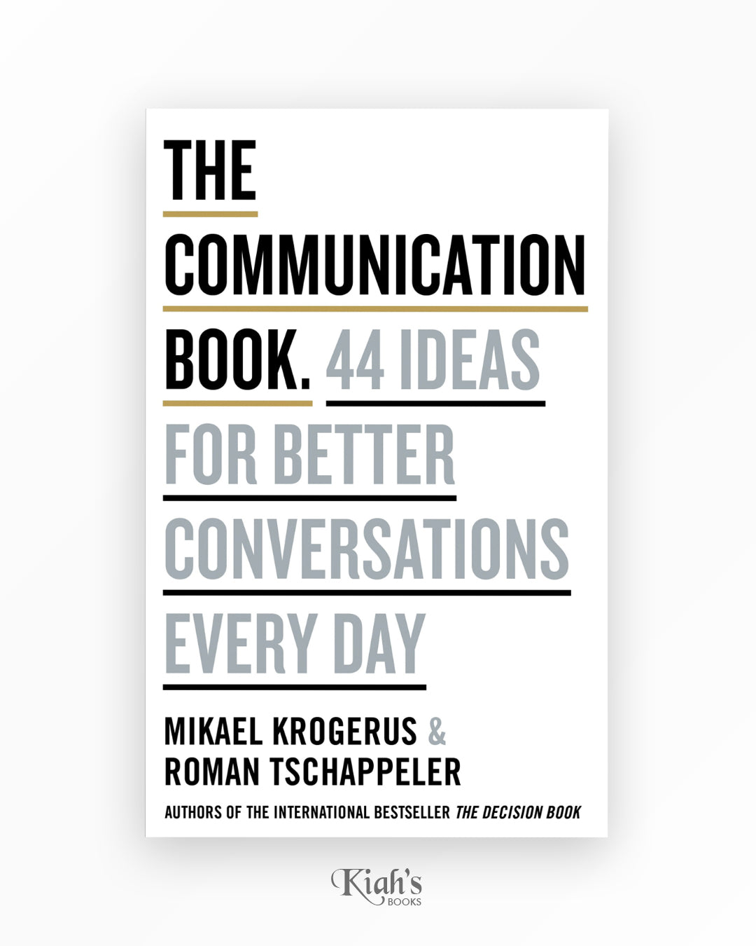 The Communication Book – Kiah's Books